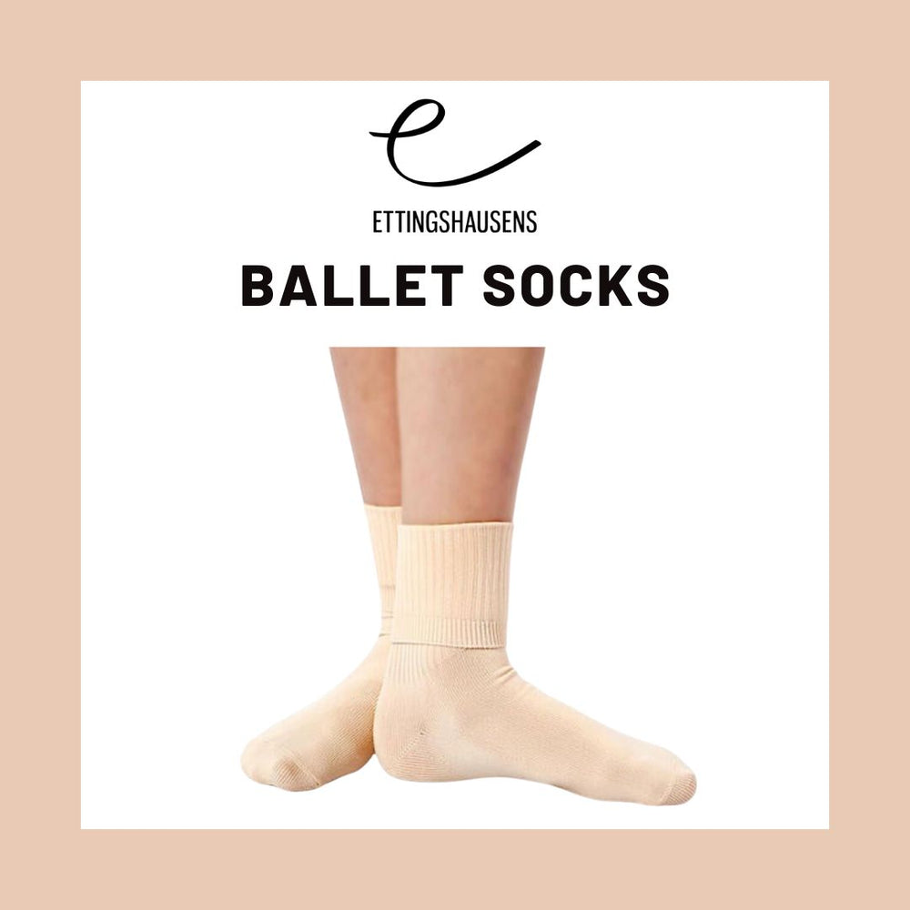 Capezio Ribbed Pink Ballet Socks